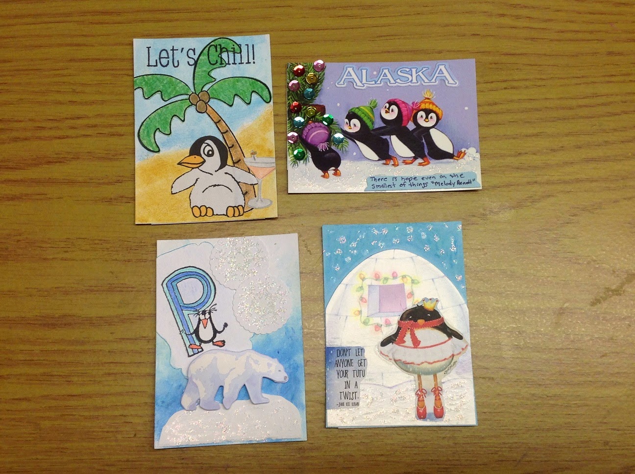 Lori's Artsy Obsession: Penguin Swap