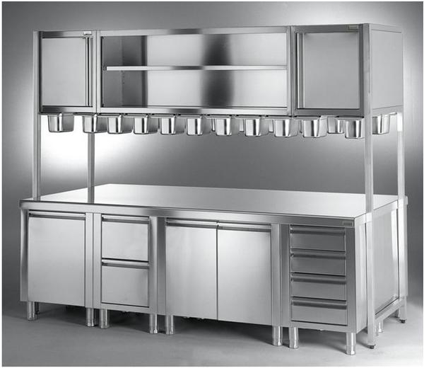 ErreLAB Crea in resina: L'ARREDAMENTO INOX, INTERVALLATO AL LEGNO, CREA ...