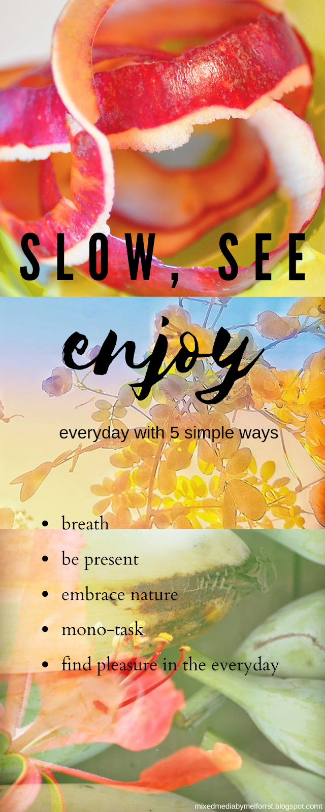 mels artistic journey: 5 Simple ways to enjoy everyday pleasures