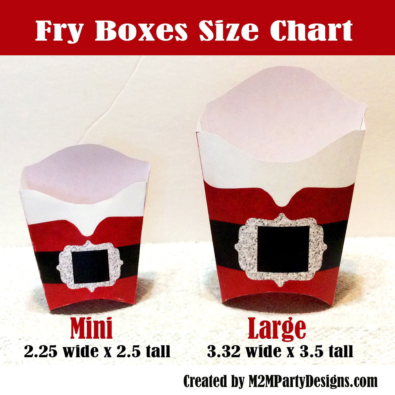 Mis 2 Manos: Made by My Hands: Santa Treat Boxes