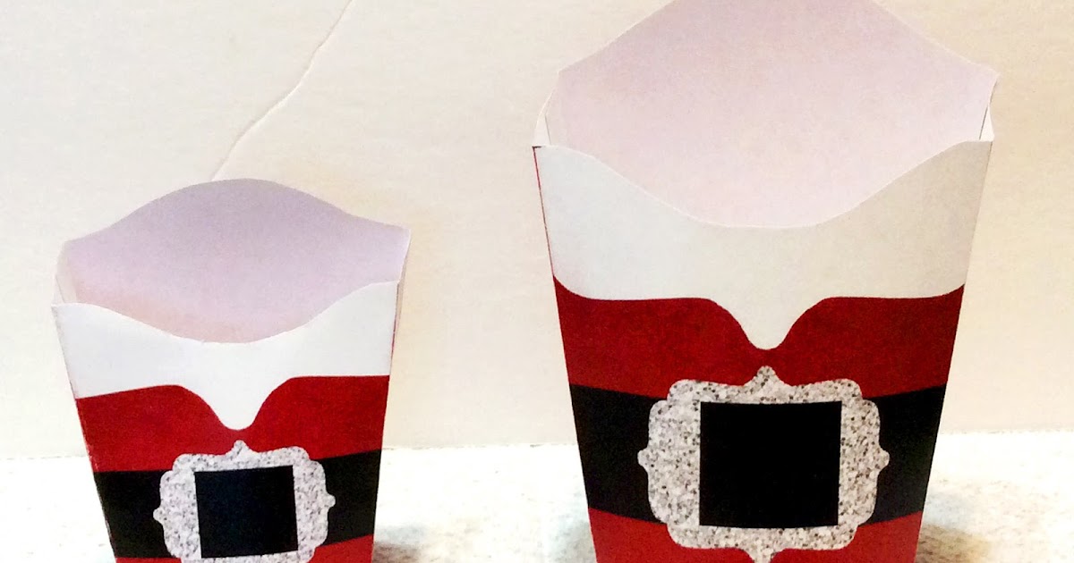 Mis 2 Manos: Made by My Hands: Santa Treat Boxes