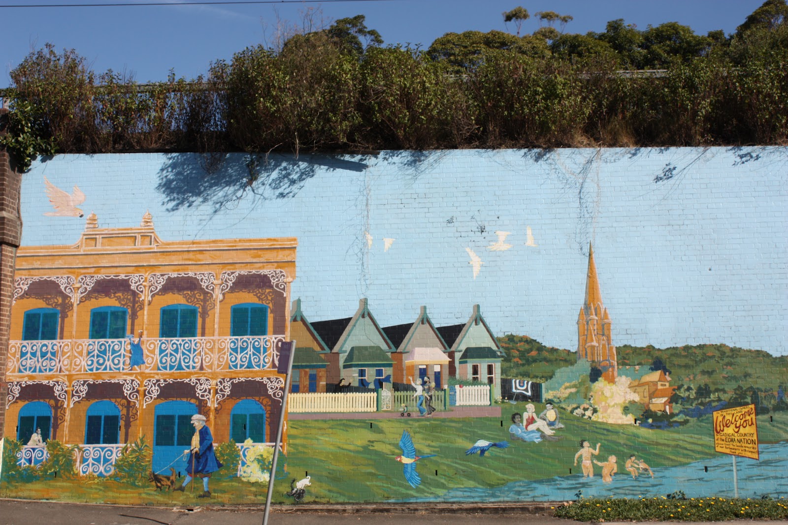 Sydney - City and Suburbs: Annandale, mural
