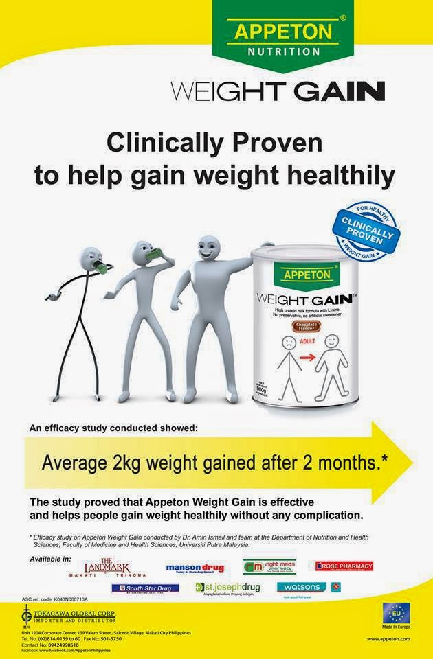 BEAUTIFUL MANILA: Appeton Tips To Bulk Up in a Healthier Way