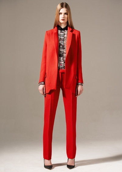 zoc's fashion daily: The RED Suit