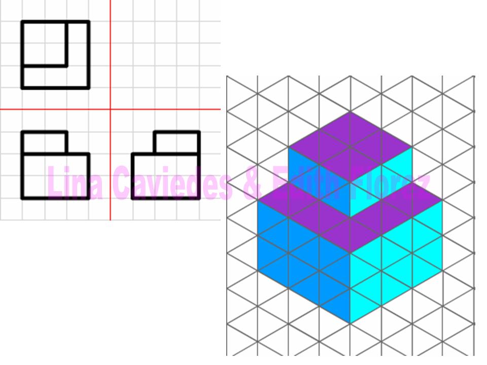 One, Two, Three Goo!!: Cubos isometricos