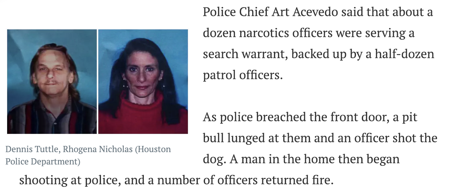 58 59 | Houston shootouts suspects named as married couple, Dennis ...