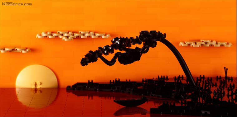 As incríveis e criativas criações com LEGO de KOS brick | Marte é para ...