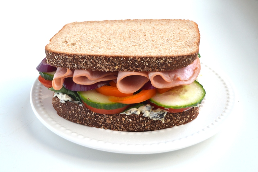 Fully Loaded Ham Sandwich | The Nutritionist Reviews