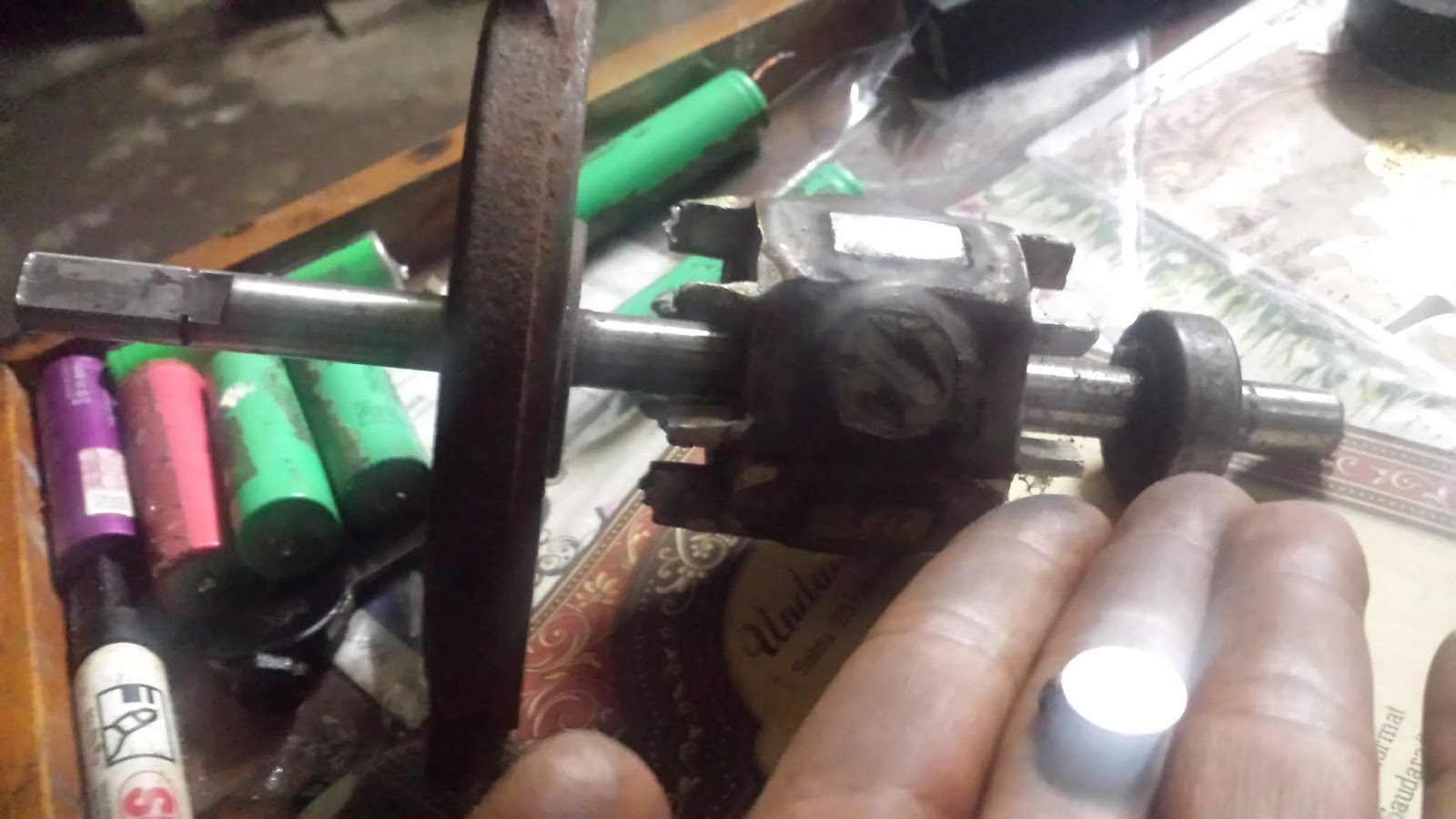 cara membuat mini generator dari pompa air bekas