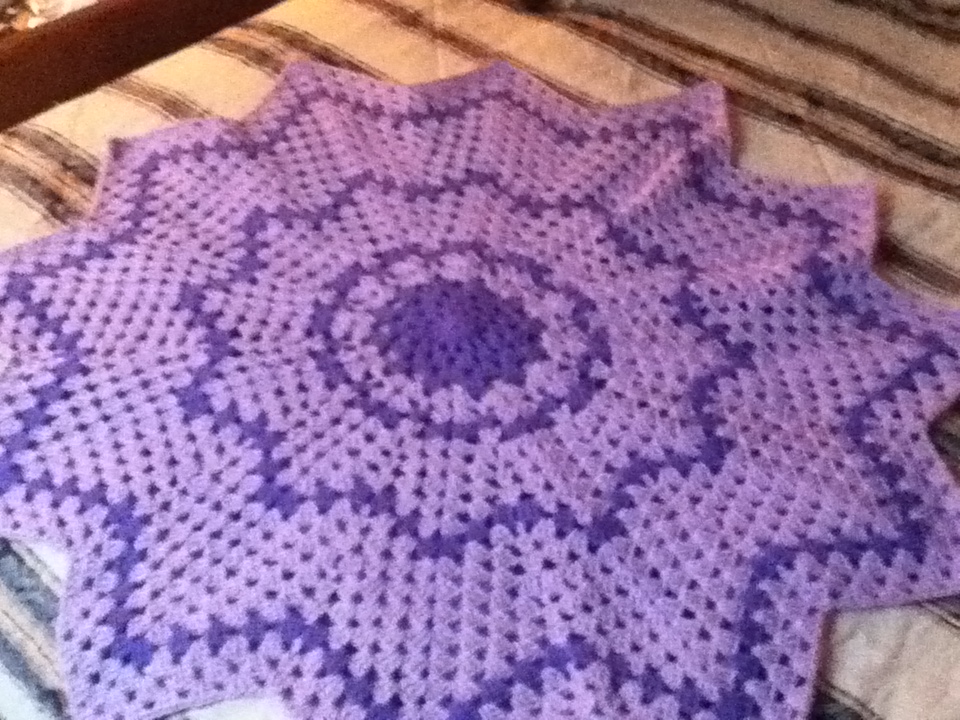 SmoothFox Crochet and Knit: Testers Pictures of Granny Round Ripple 12 ...