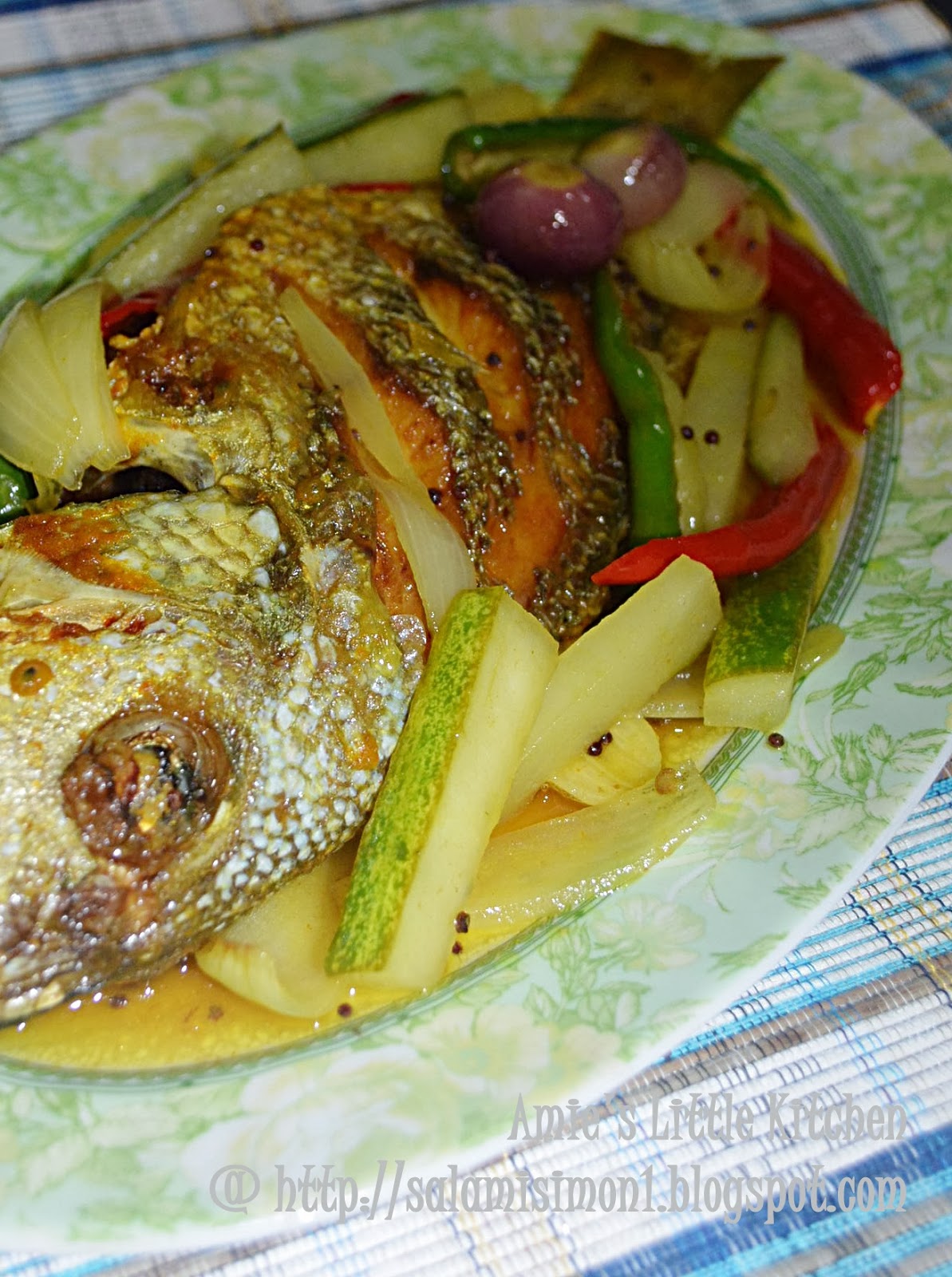 Ikan Masak Cuka - Amie's Little Kitchen