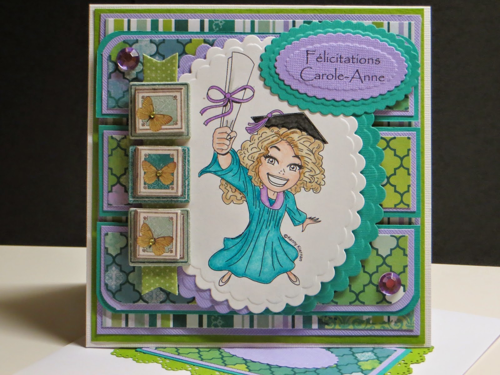 Michèle à la carte: Carte de graduation