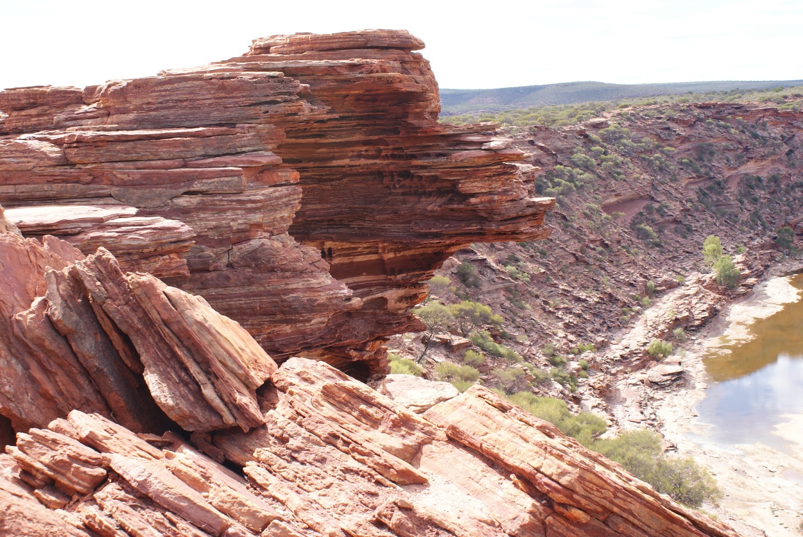 Amelia the explorer: Kalbarri, Western Australia