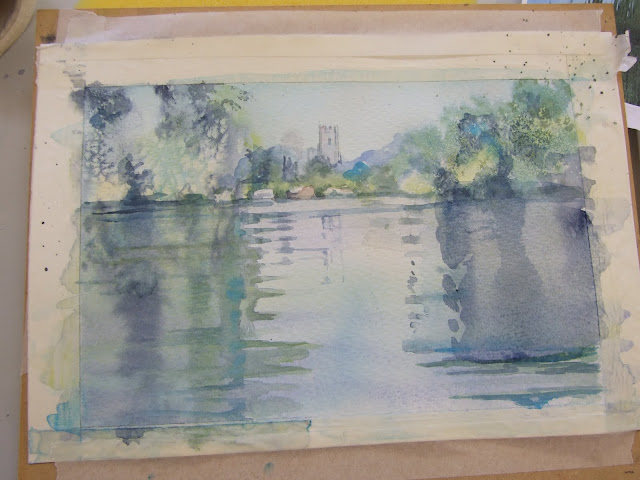 Gilly Marklew watercolour artist and tutor