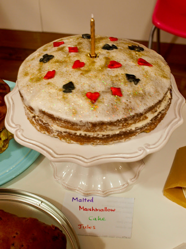 Good gobble!: Malted Marshmallow Cake