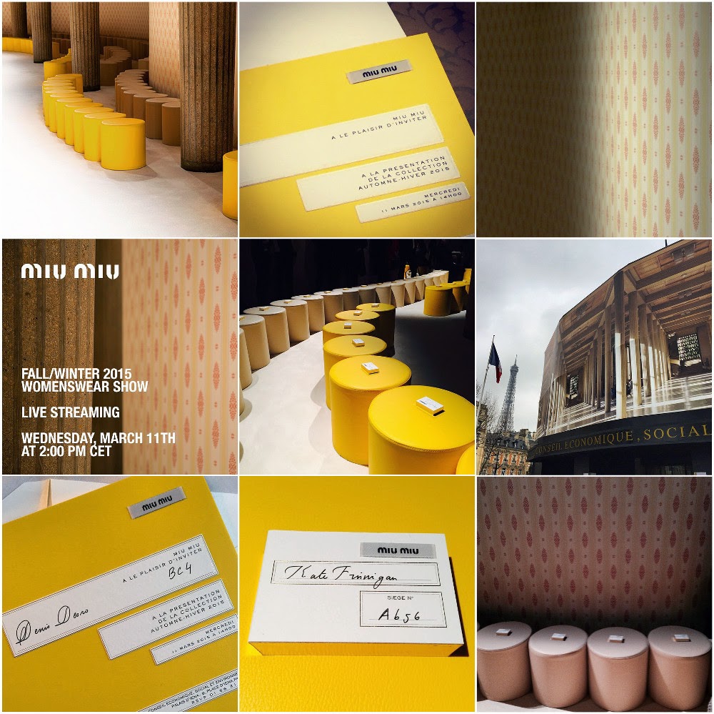 LAUsNOTEbook: MIU MIU | the Yellow show