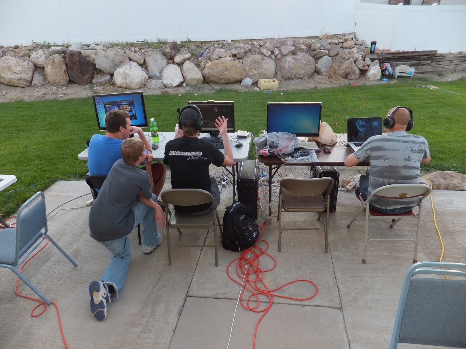 Matt Ownby's Cool Projects: Had a LAN party last night