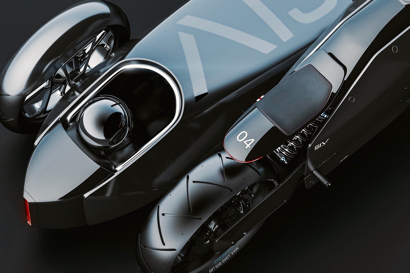 The Motorbike from Great Japan concept - Inazuma café racer