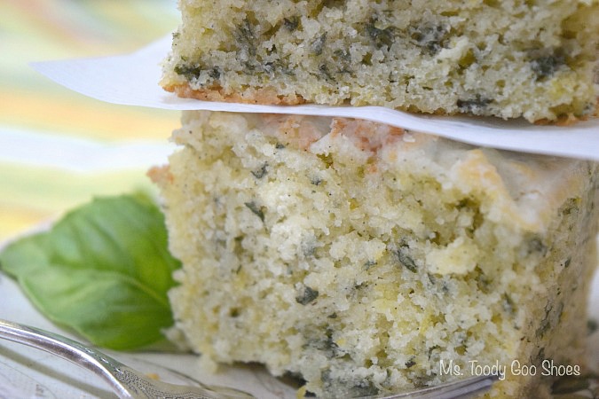 Ms. Toody Goo Shoes: Lemon Basil Cake and the Art of Food Sampling