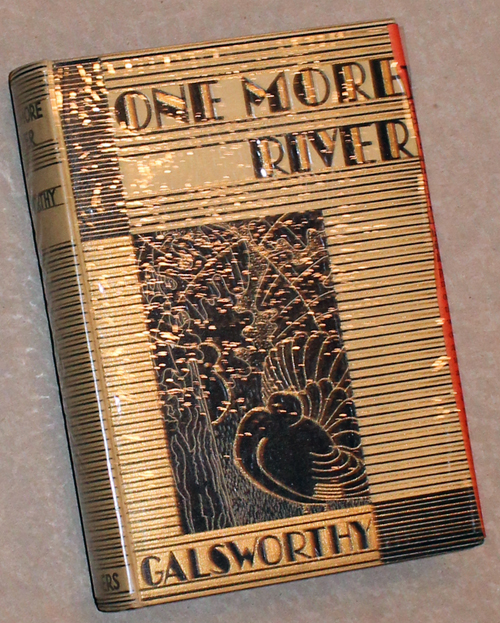 The Art of American Book Covers: One More River, an Art Deco cover in ...