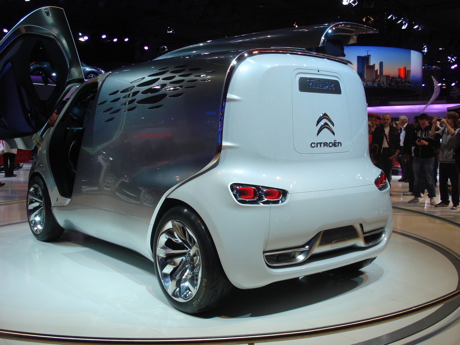 Citroen Tubik concept van at the 2012 Paris Motor Show