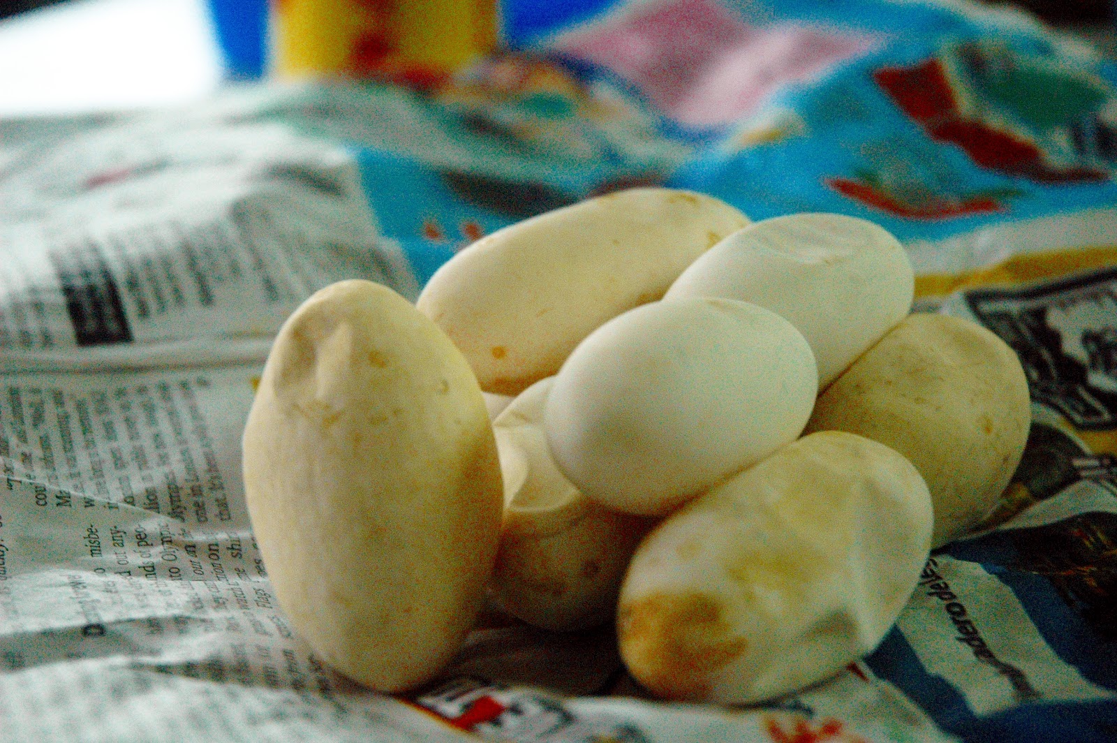 DUDE FOR FOOD: Ebun Barag: Not Your Usual Egg Hunt