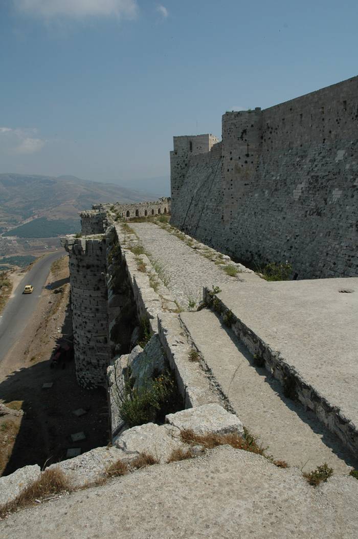 The Castle of Krak des Chevaliers in Syria ~ alzicx