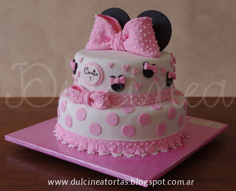 Dulcinea Tortas y demás dulzuras: Mesa dulce Minnie Bebe