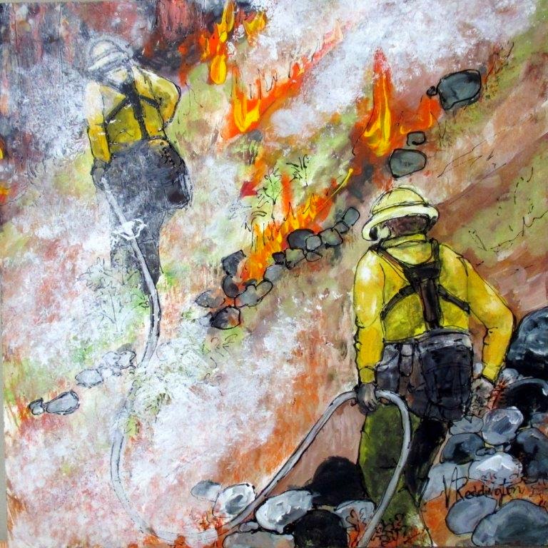Confluence Gallery and Art Center: The Art of Wildfire Exhibit: April ...