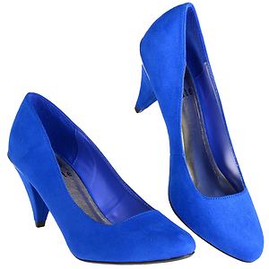 Unique design: ROYAL BLUE LADIES SHOES