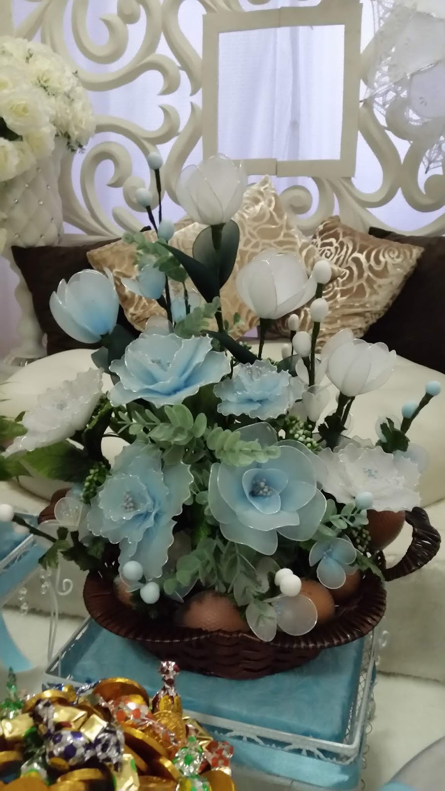 Kraftangan Bunga Stokin