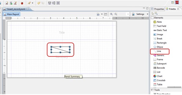 Simply Codes: Jasper Report: How to draw vertical or horizontal line