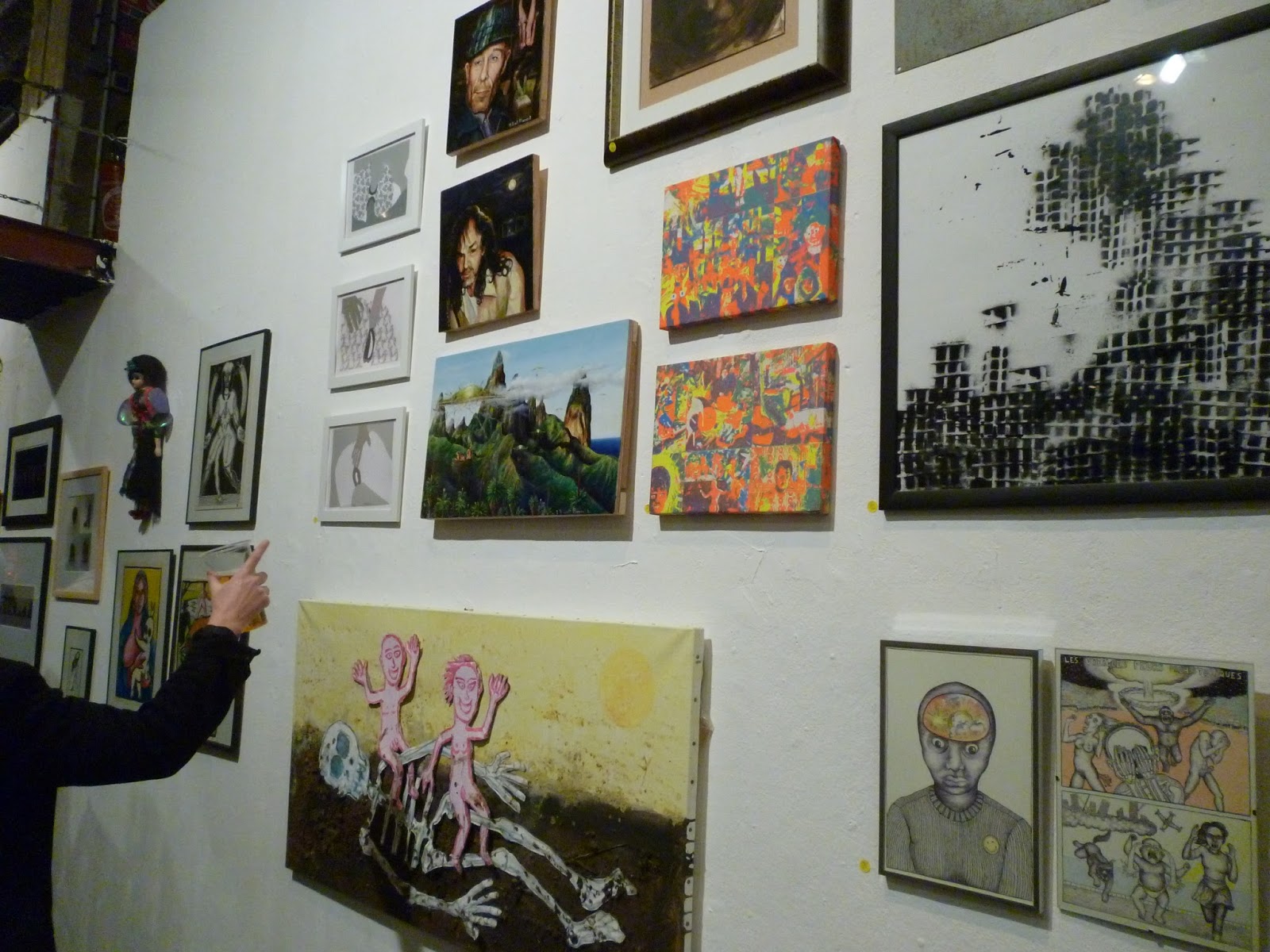 sarah barthe: Freak Wave Night - Point Ephémère - Paris, 2016