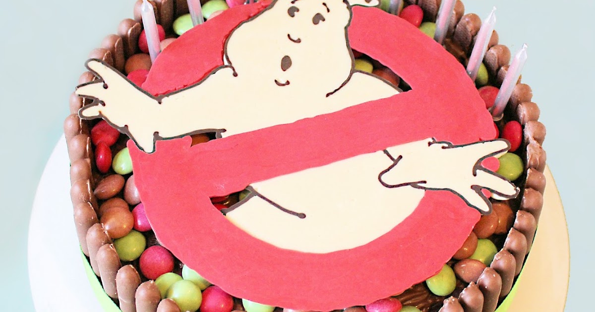 Ghostbusters Birthday Cake | Craft me Happy!: Ghostbusters Birthday Cake