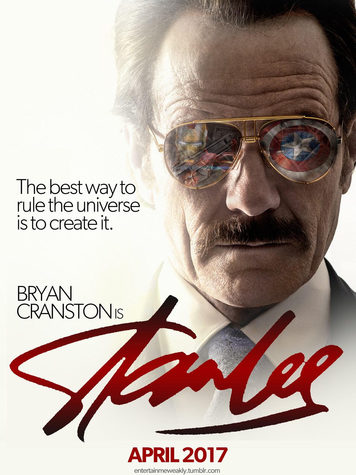 Fan Art: Bryan Cranston as Stan Lee is the Movie Marvel Fans Didn't ...