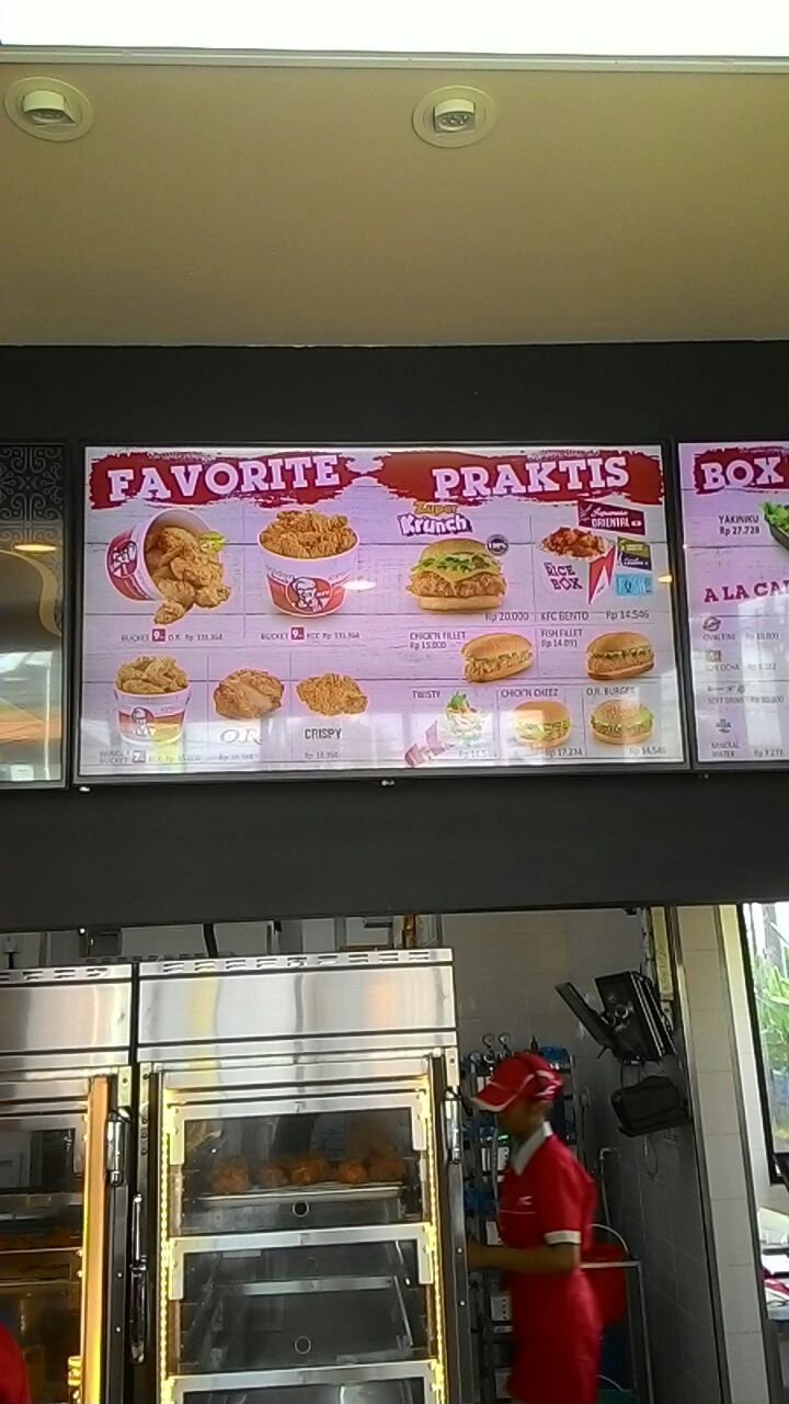 Review Pengalaman Makan dan Harga Menu Makanan KFC Tahun 2018