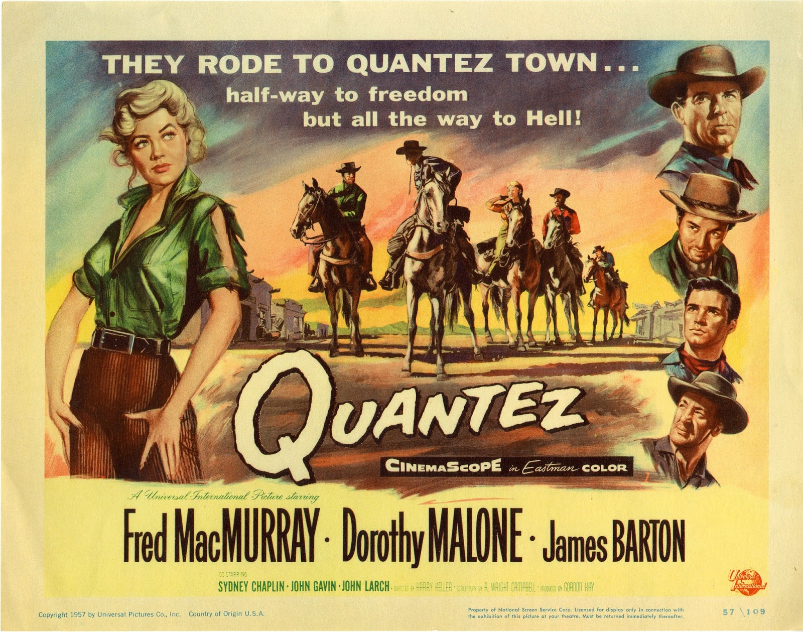 Quantez (Universal, 1957) – Jeff Arnold’s West