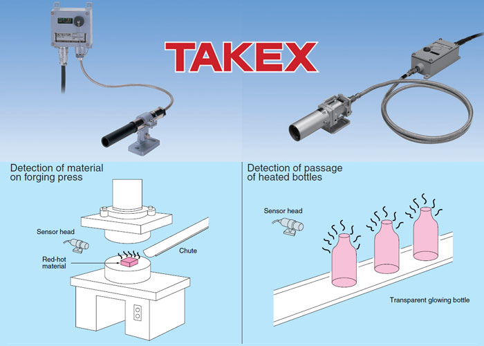 TAKEX Hot/Cold Metal Sensors; Product Information and User Benefits