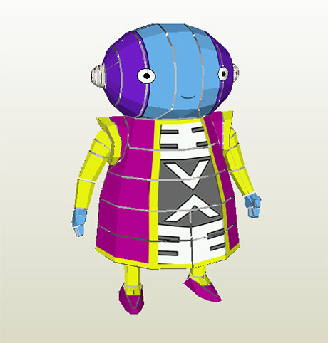 Dragon Ball: Zen-Oh Papercraft | Paperized Crafts