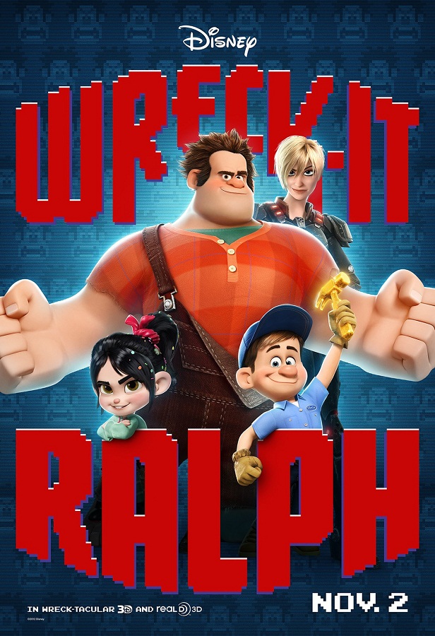 NUEVOS POSTERS CON LOS PERSONAJES DE LA PELÍCULA "RALPH EL DEMOLEDOR ...