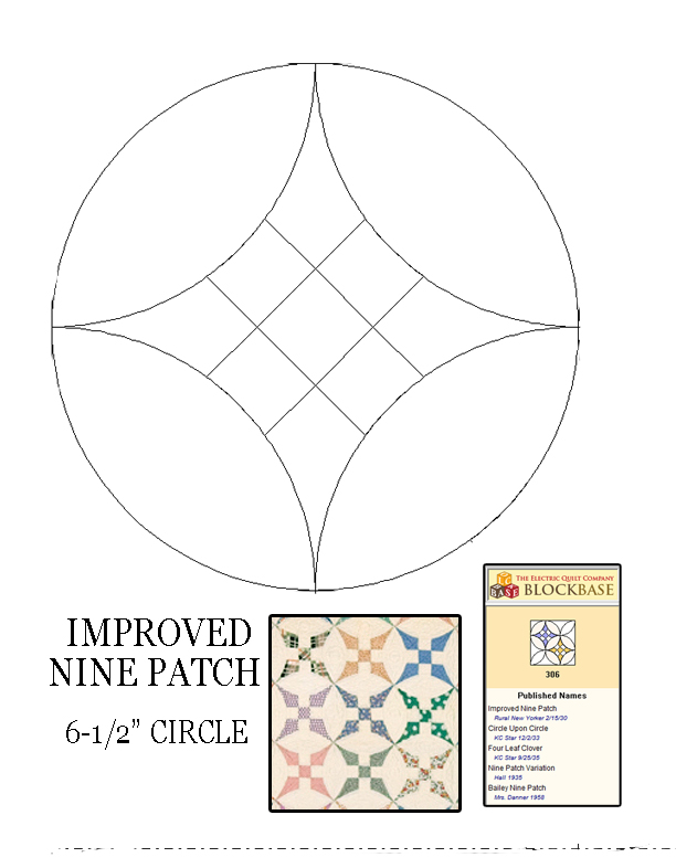 Cloud of Quilt Patterns: Improved Nine Patch