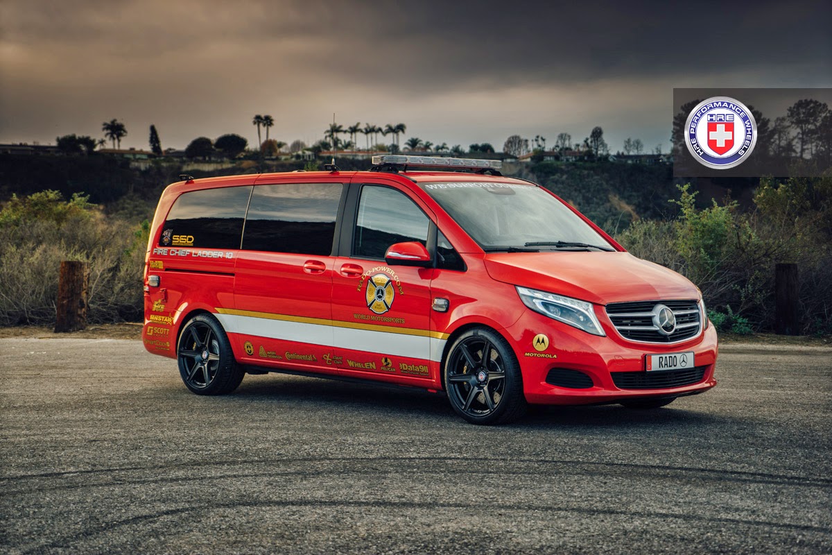 Mercedes-Benz W447 Metris on TR106 HRE Wheels | BENZTUNING