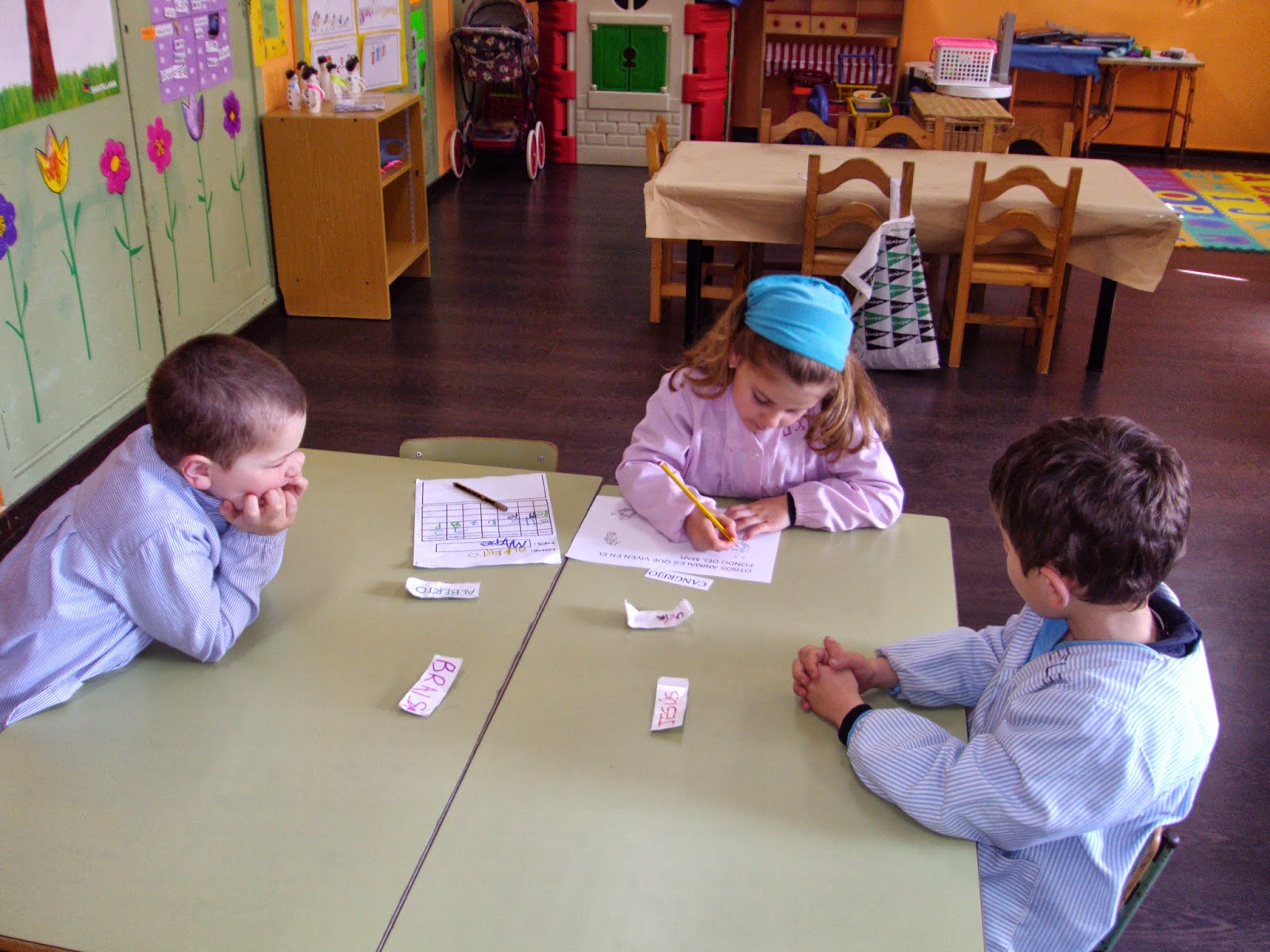 Os pequerrechos de 3: TRABAJO COOPERATIVO EN EL AULA