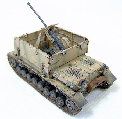 Gulumik Military Models: 3,7cm Flak auf Panzer IV 1/72 ARMO - Gallery