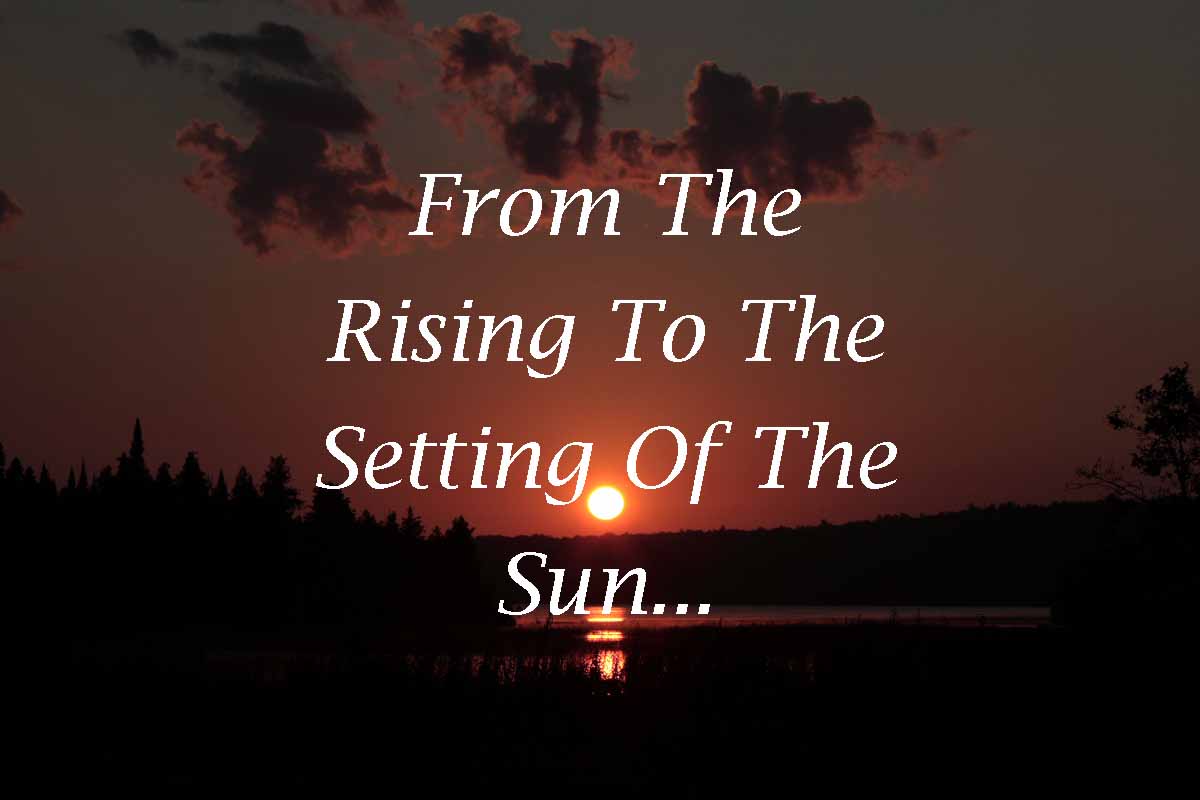 Live Life: From The Rising To The Setting
