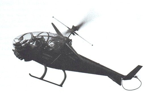 nhungdoicanh: Bell 207 Sioux Scout