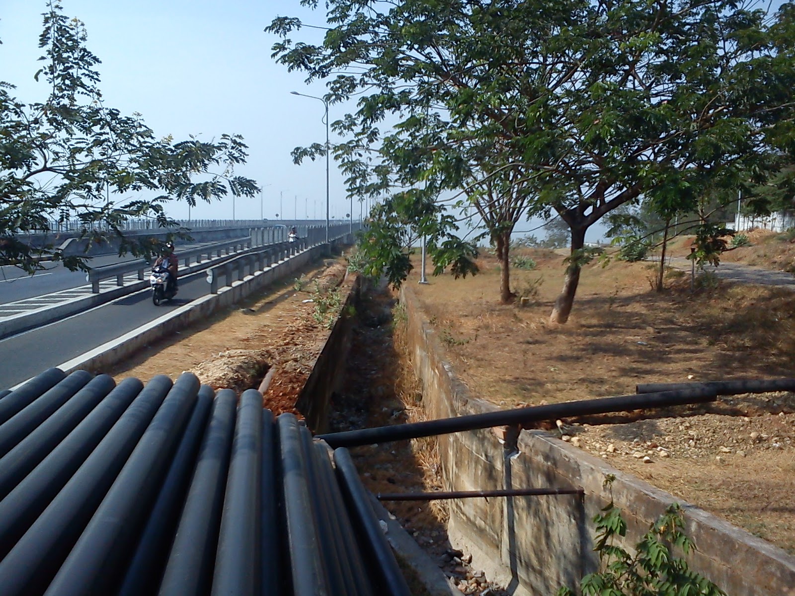 Pembangunan pipa PDAM: Pendistribusian PIPA HDPE