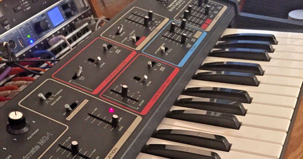 MATRIXSYNTH: Vintage Realistic Moog MG-1 Concertmate Analog Synthesizer ...