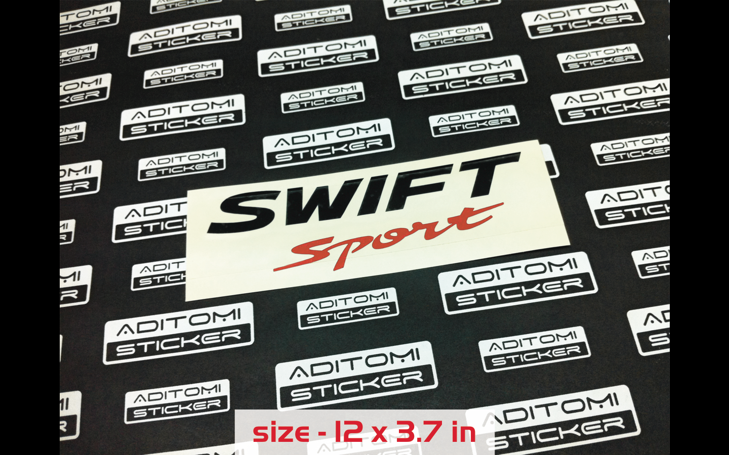 aditomi sticker collection: Suzuki Swift Sport side door sticker