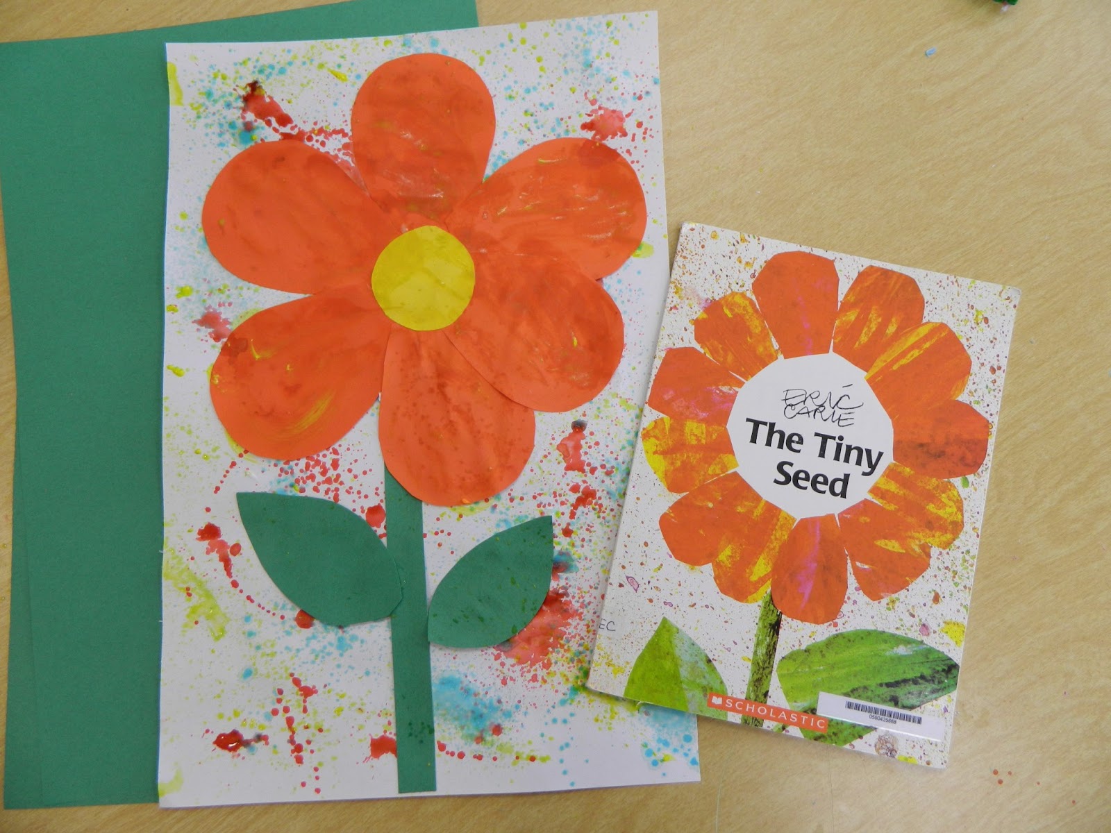 the vintage umbrella: More Eric Carle ideas...